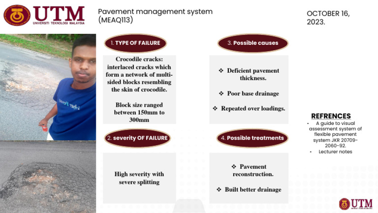 Pavement Management System Assignment 1 | PDF