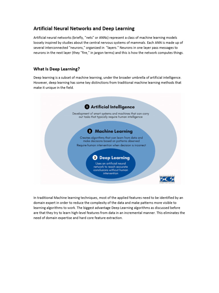 Neural Networks and CNN | PDF | Artificial Neural Network | Deep Learning