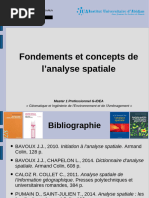 Cours - Introduction À L'analyse Spatiale | PDF