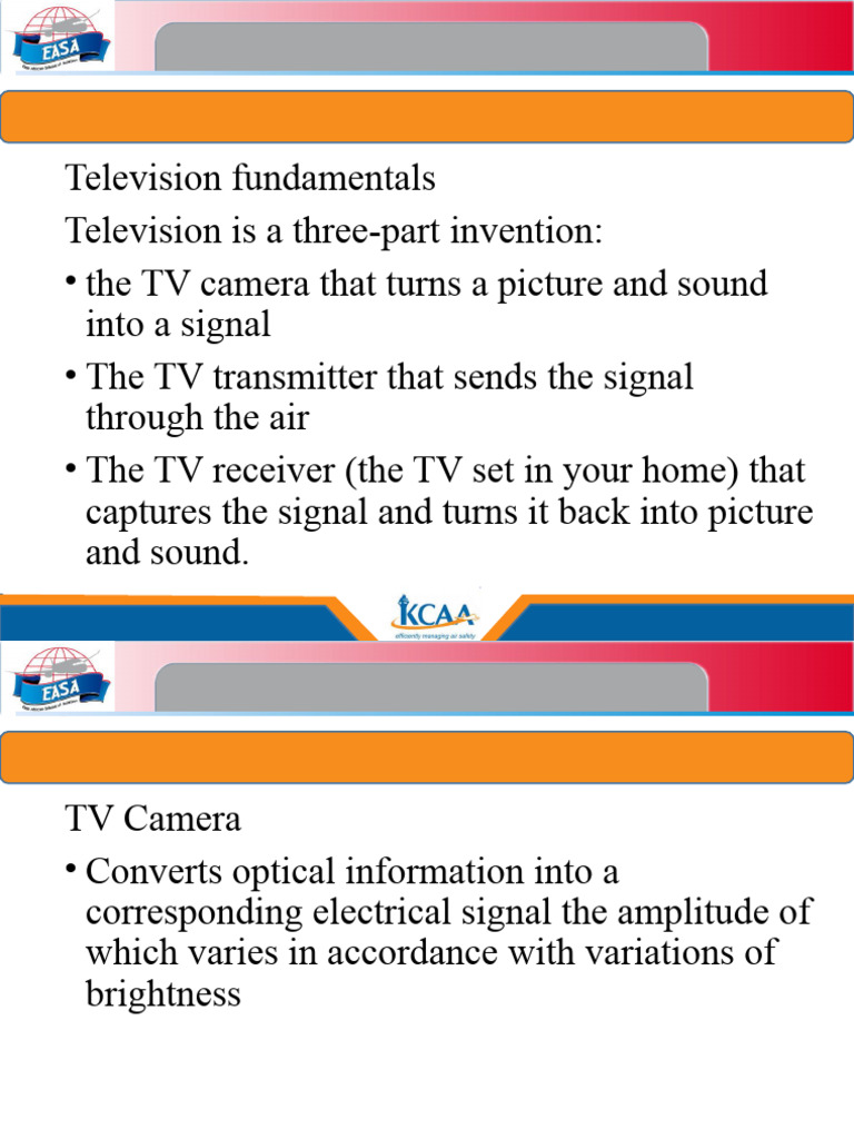 Television Fundamentals | PDF | Frequency Modulation | Amplifier