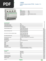 Multi 9 PRD1 Surge Arrester Data Sheet | PDF | Electrical Engineering ...