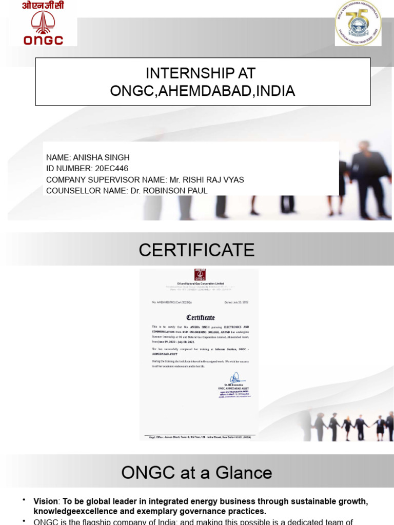 20ec446 Internship Report | PDF | Scada | Computer Network