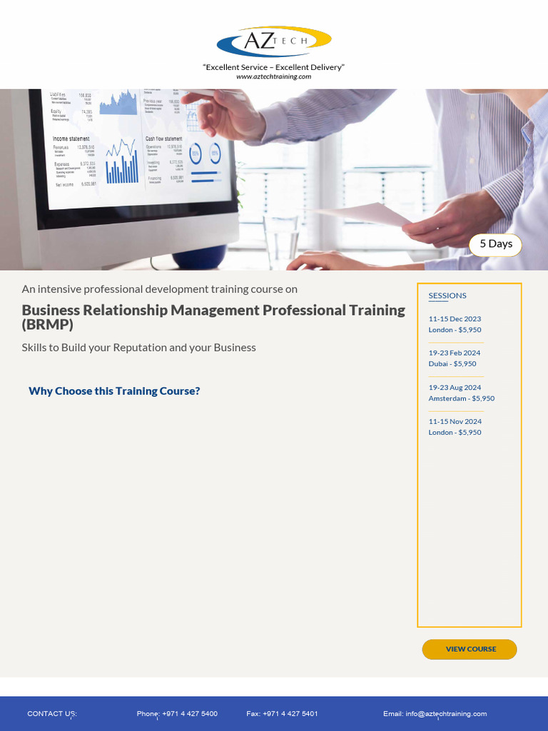 Aztech Training Consultancy Business Relationship Management ...