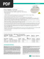 Azure XT DR Mri Surescan Spec Sheet | PDF | Artificial Cardiac ...