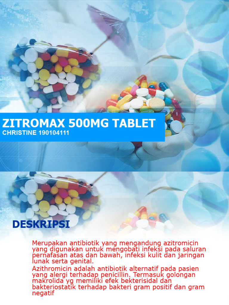 Zitromax 500MG Tablet | PDF
