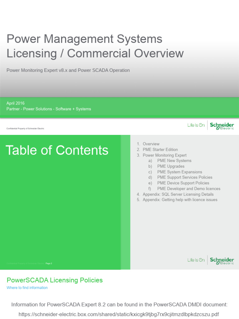 (PME) Power Management Systems - Licensing Overview | Download Free PDF | Multi Core Processor ...
