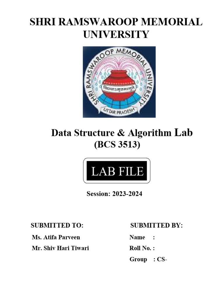 Dsa Lab File Pdf Queue Abstract Data Type Applied Mathematics 
