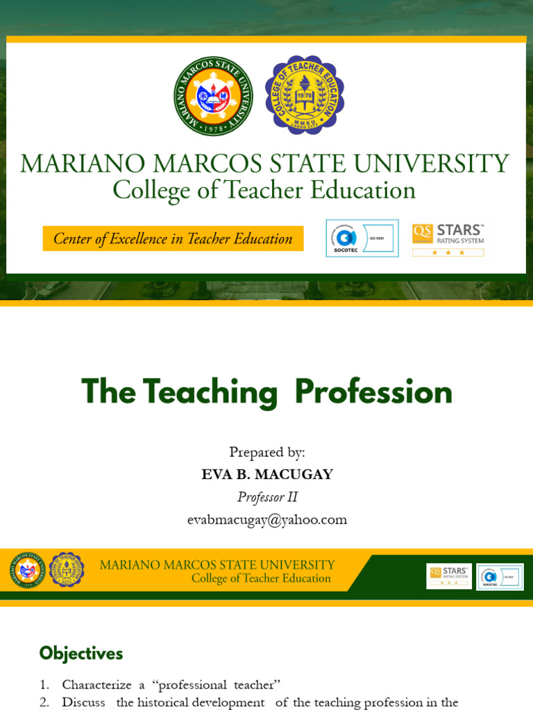 FS6 EP1 Powerpoint | PDF | Learning | Teachers