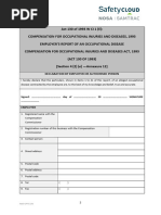 Dosh Form | PDF | Patient | Employment