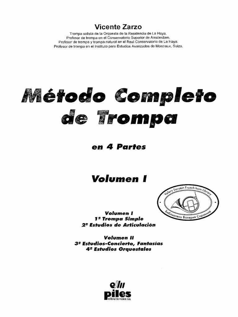 Metodo Completo de Trompa | PDF