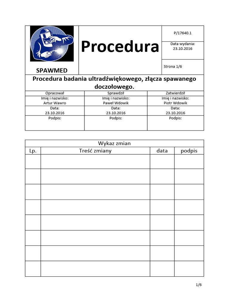 Procedura | PDF