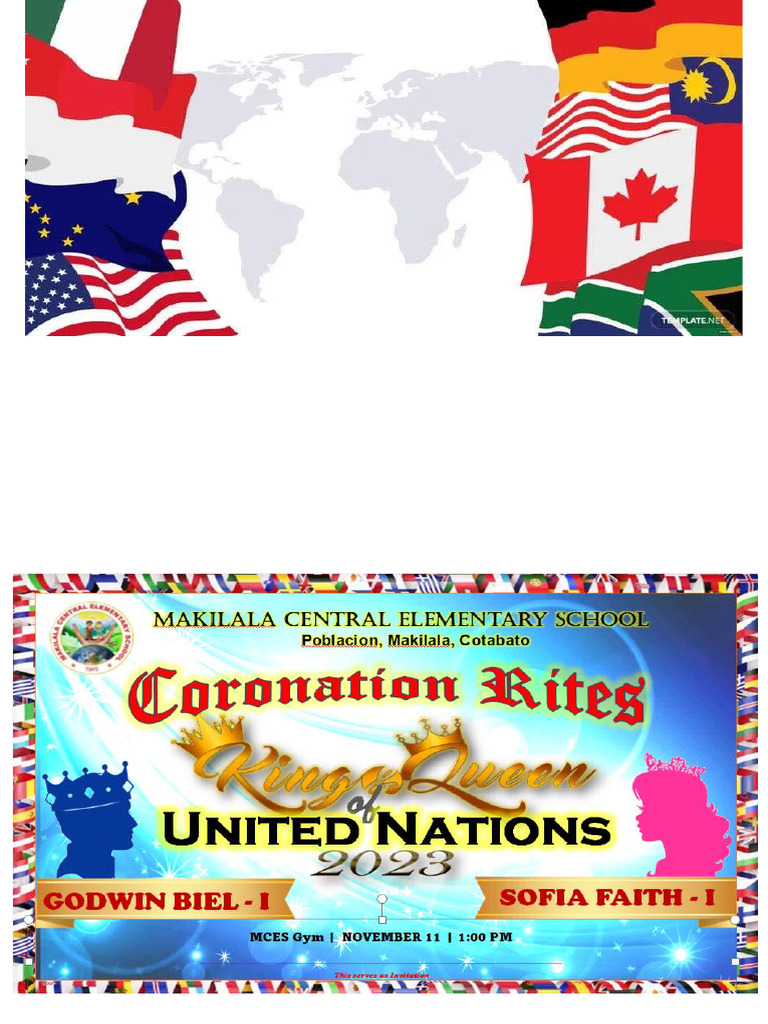 Program United Nation Coronation | PDF | Monarchy