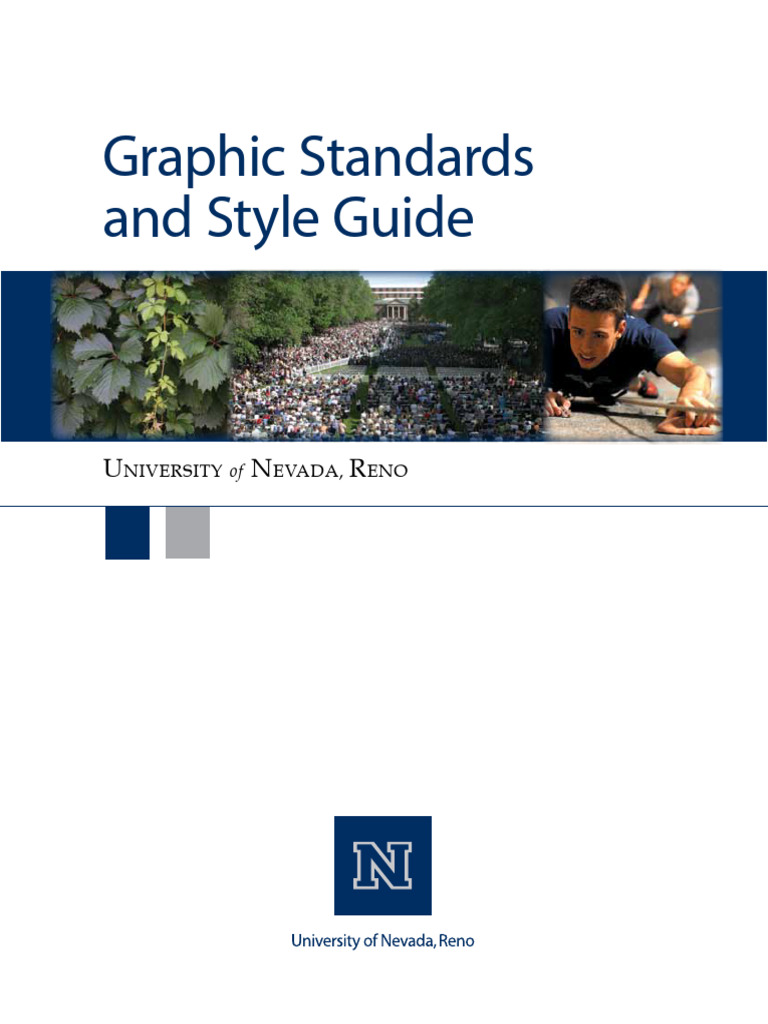 UNR Graphic Standards Guide | PDF | Logos | Typefaces