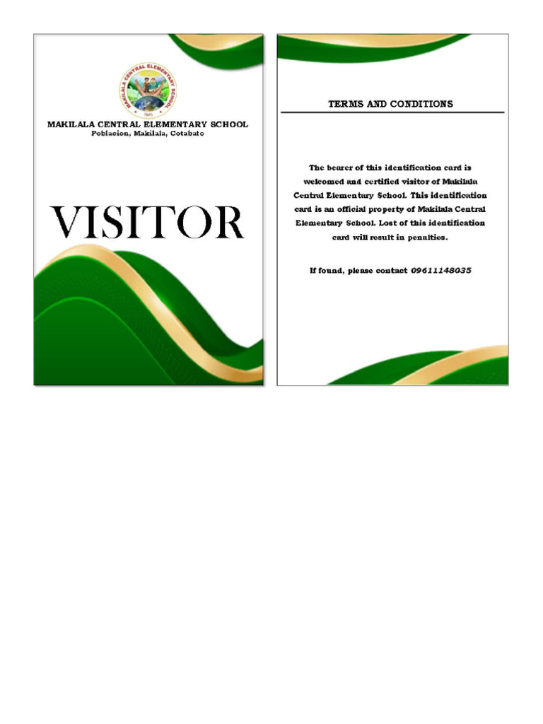 Visitors ID Pass | PDF