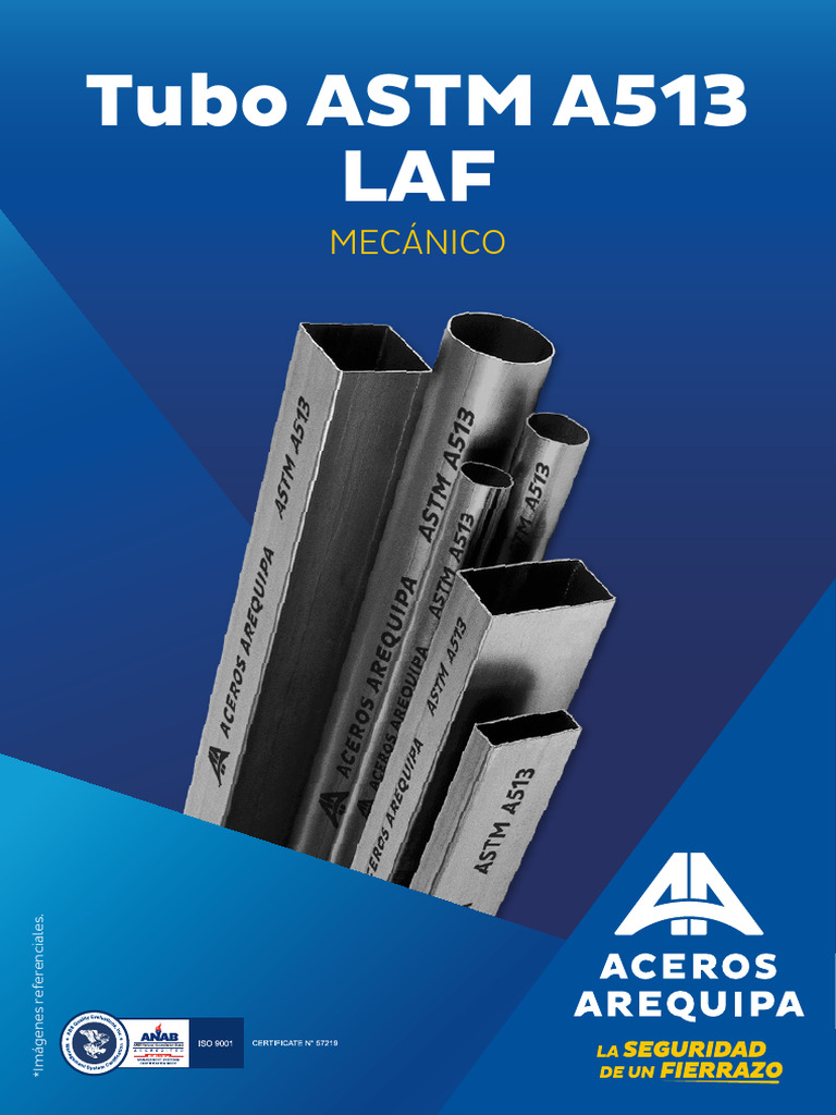 Tubos ASTM A513: Especificaciones y Usos | PDF | Acero | Laminado ...