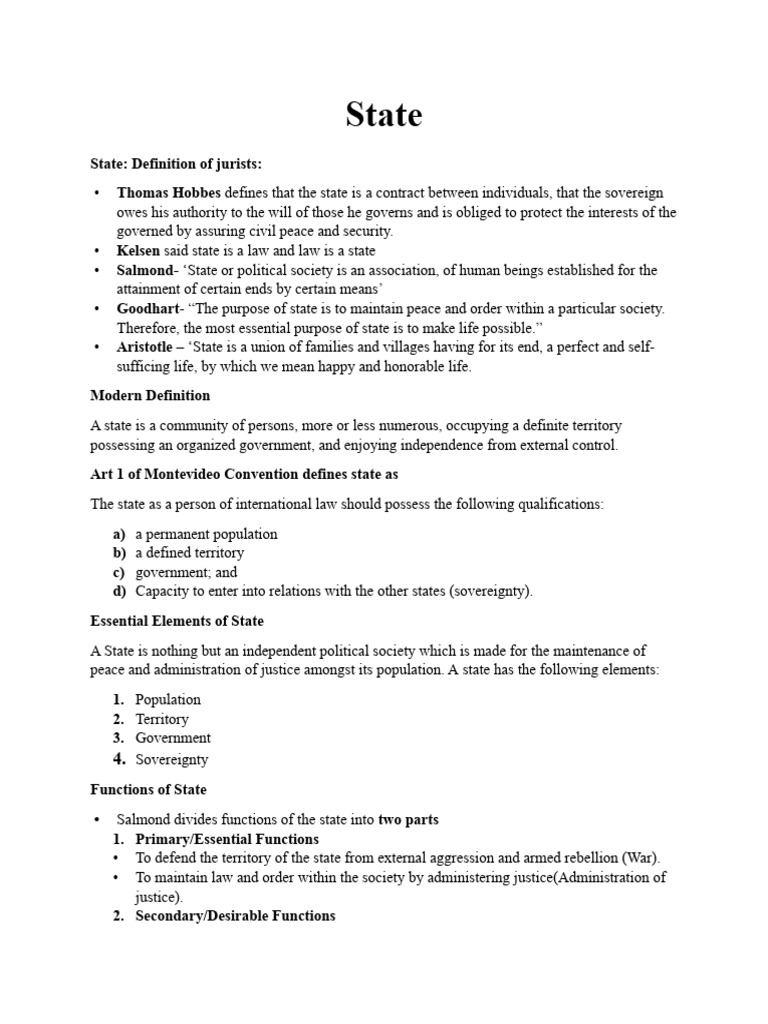 Theories of Origin of State 06112023 093515am | PDF | Social Contract ...