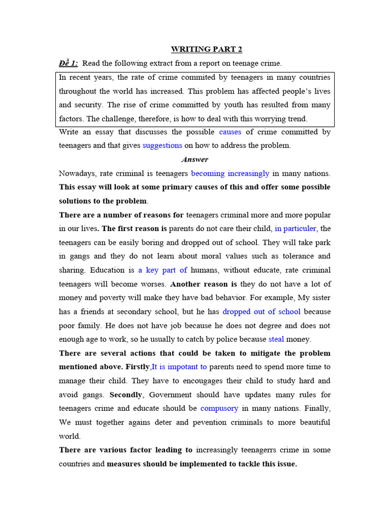 Writing Part 2 | PDF | Educational Technology | Adolescence