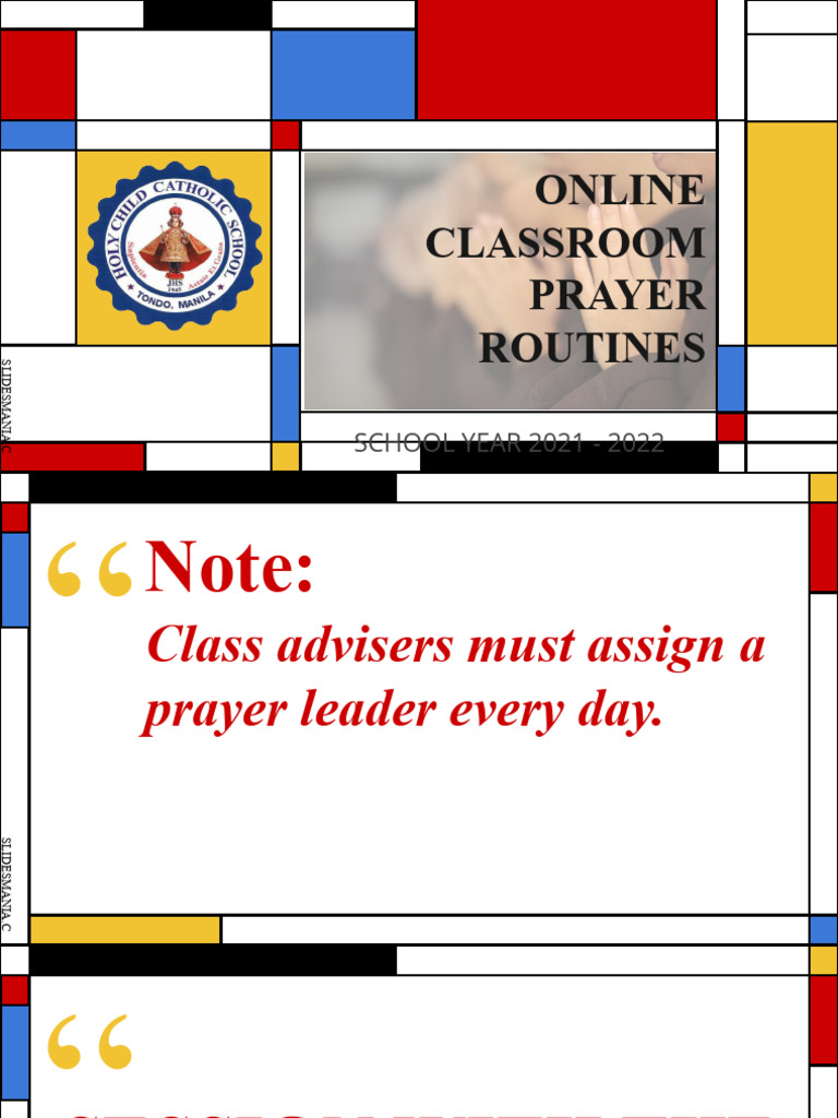 Online Classroom Prayer Routines | PDF | Christian Worship And Liturgy ...