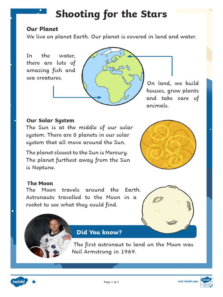 Solar System Comprehension