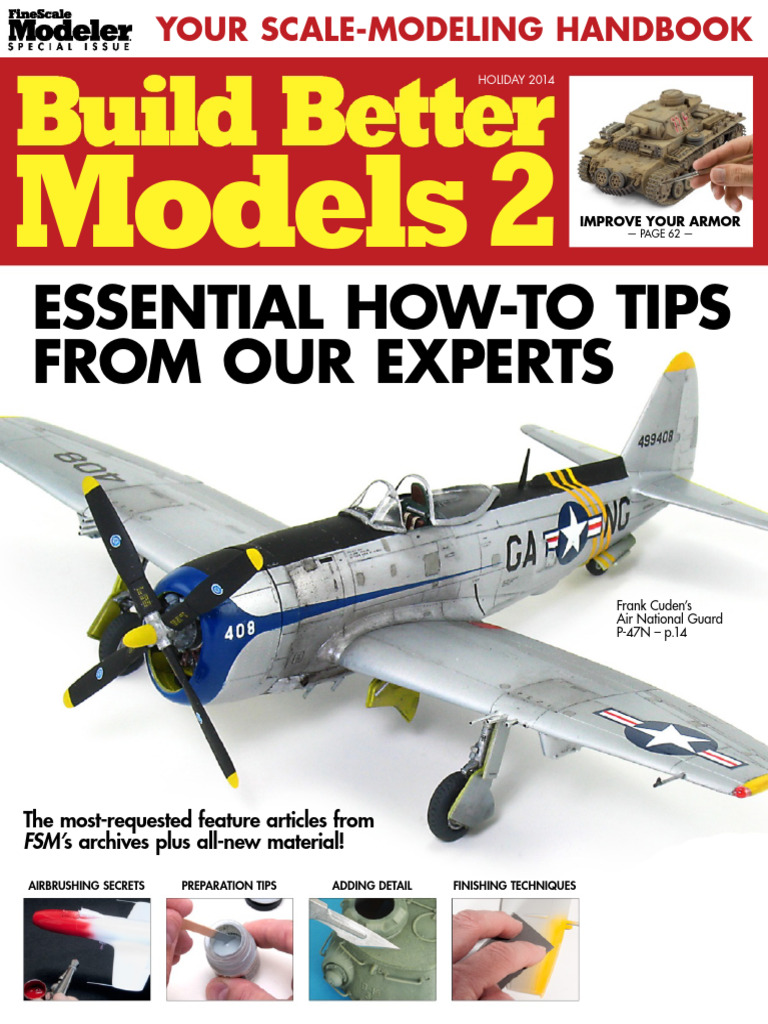 Finescale Modeler Build Better Models 2 Compress | PDF | Adhesive | Paint