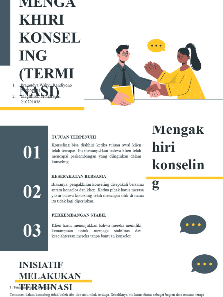 Terminasi Konseling | PDF | Karier & Perkembangan | Bisnis