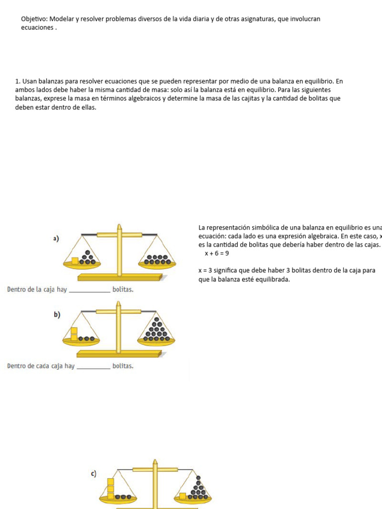 Presentación ecuaciones septimo | PDF