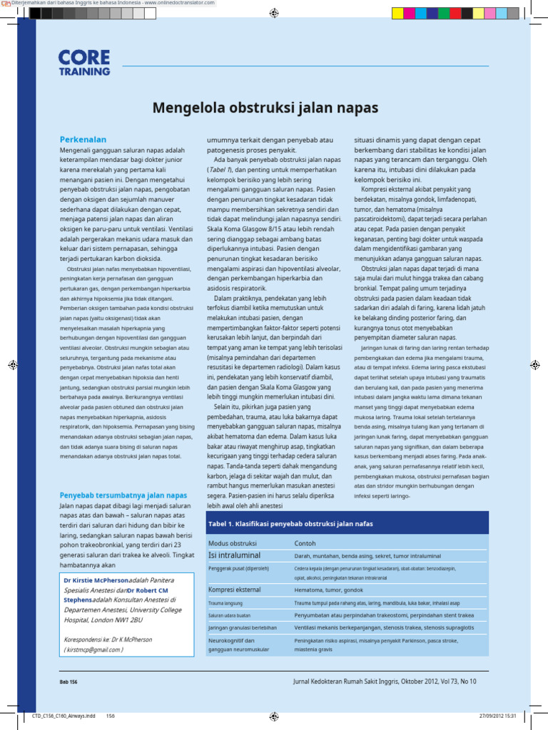 ManagingAirwayObstruction en Id | PDF
