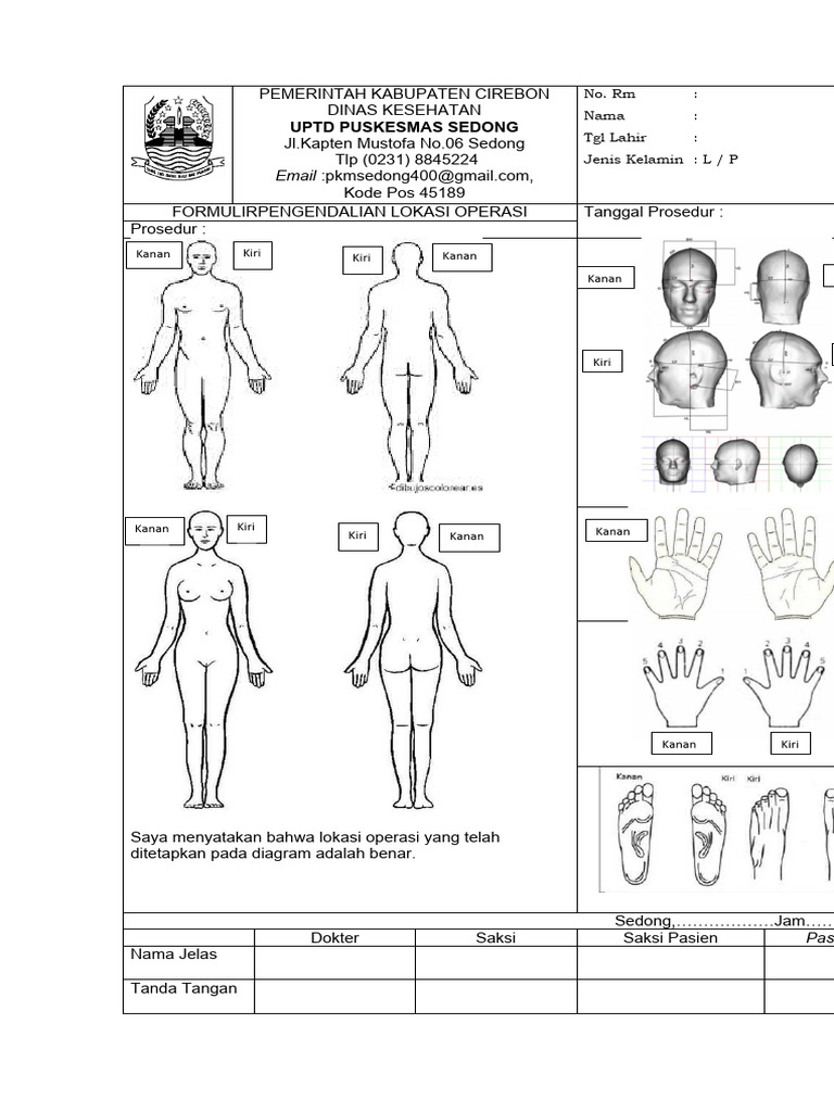 Status Lokalis Tindakan | PDF
