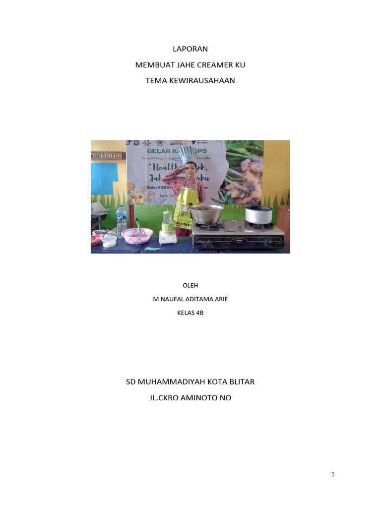 Cara Membuat Manisan Jahe | PDF