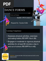 Dance Performance Rubric | PDF | Dances | Choreography