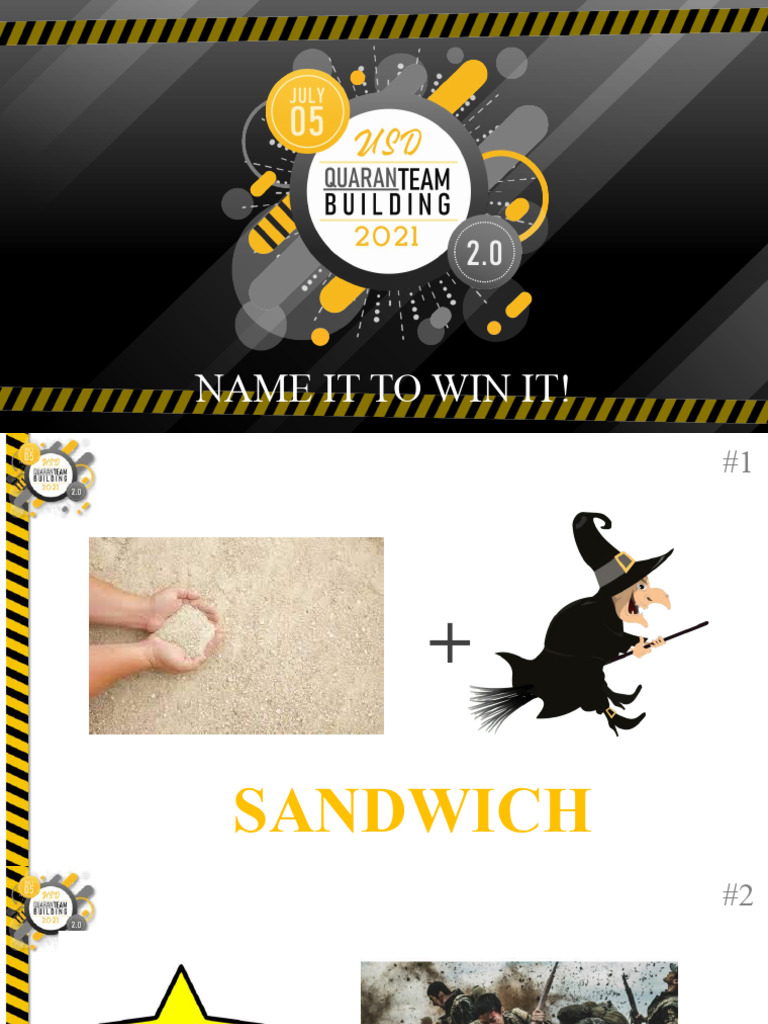 Group 6 - Name It To Win It | PDF