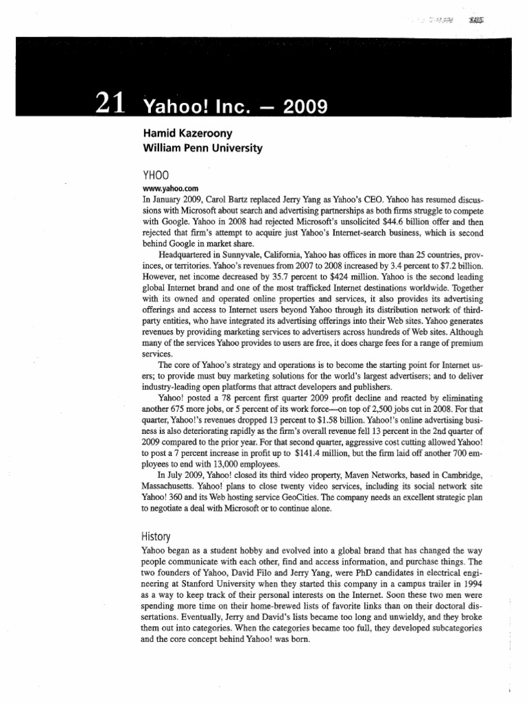 Yahoo Inc | PDF