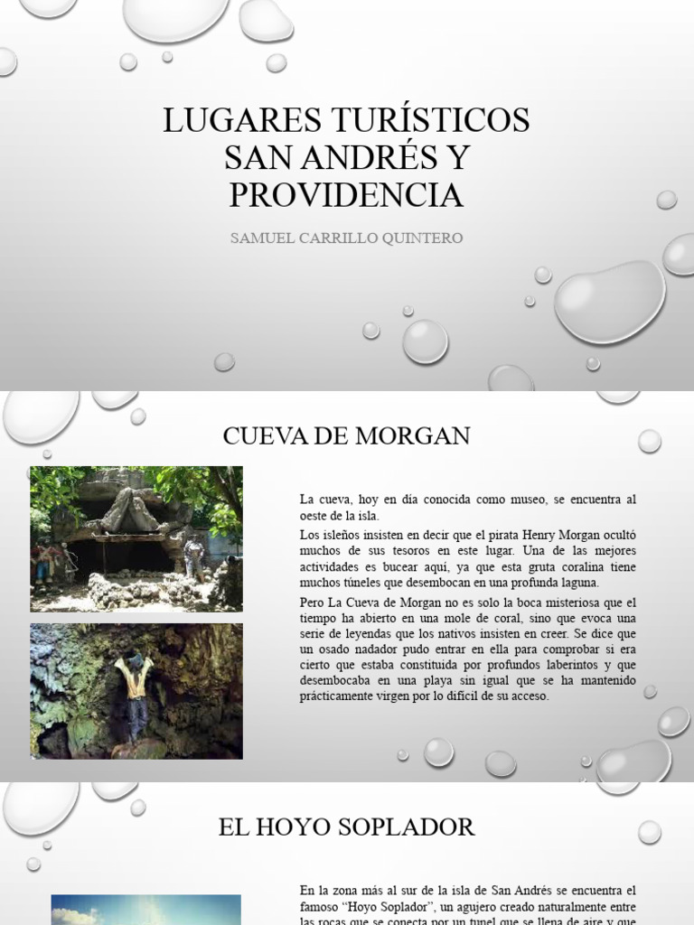 Lugares Turísticos San Andrés y Providencia | PDF | Ciencias sociales