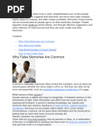 TED Talk 5: Chapter 7 How Reliable Is Your Memory - Elizabeth Loftus ...