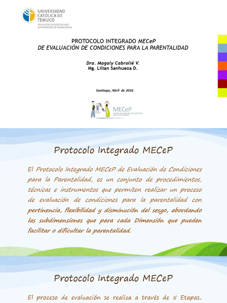 MECeP PROTOCOLO | PDF