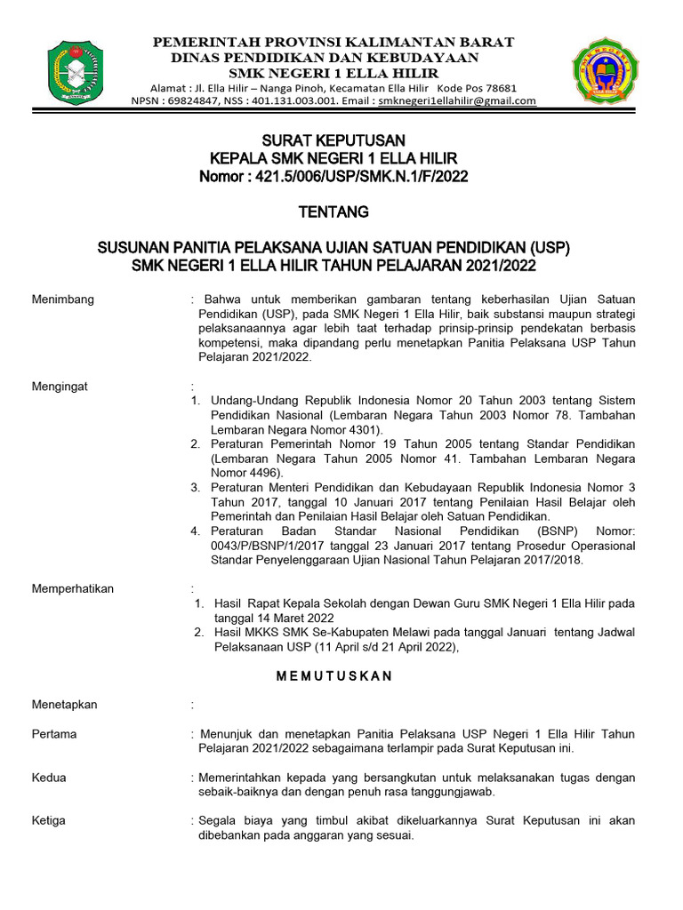 SK USP (Guru Dan Staff) Sip ! | PDF