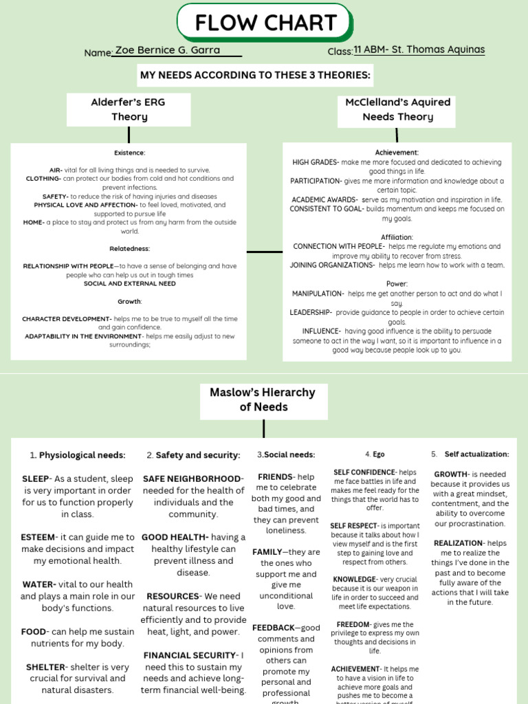 Green Flow Chart Graphic Organizer | PDF | Cognition | Psychology