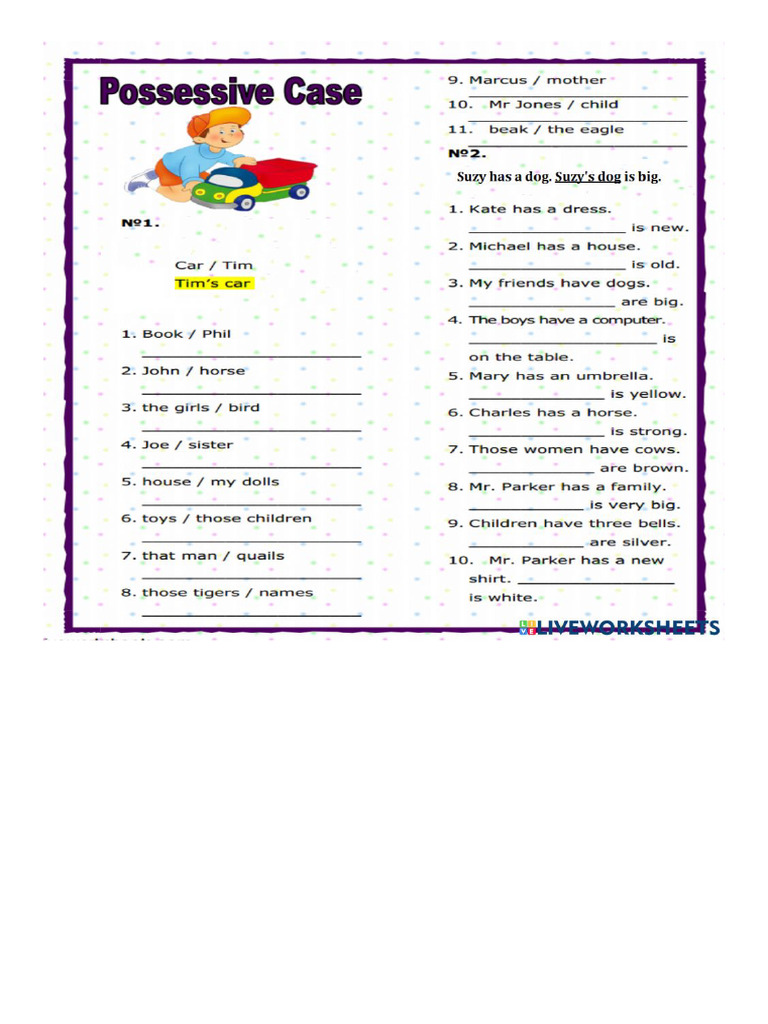 Possessive Case | PDF