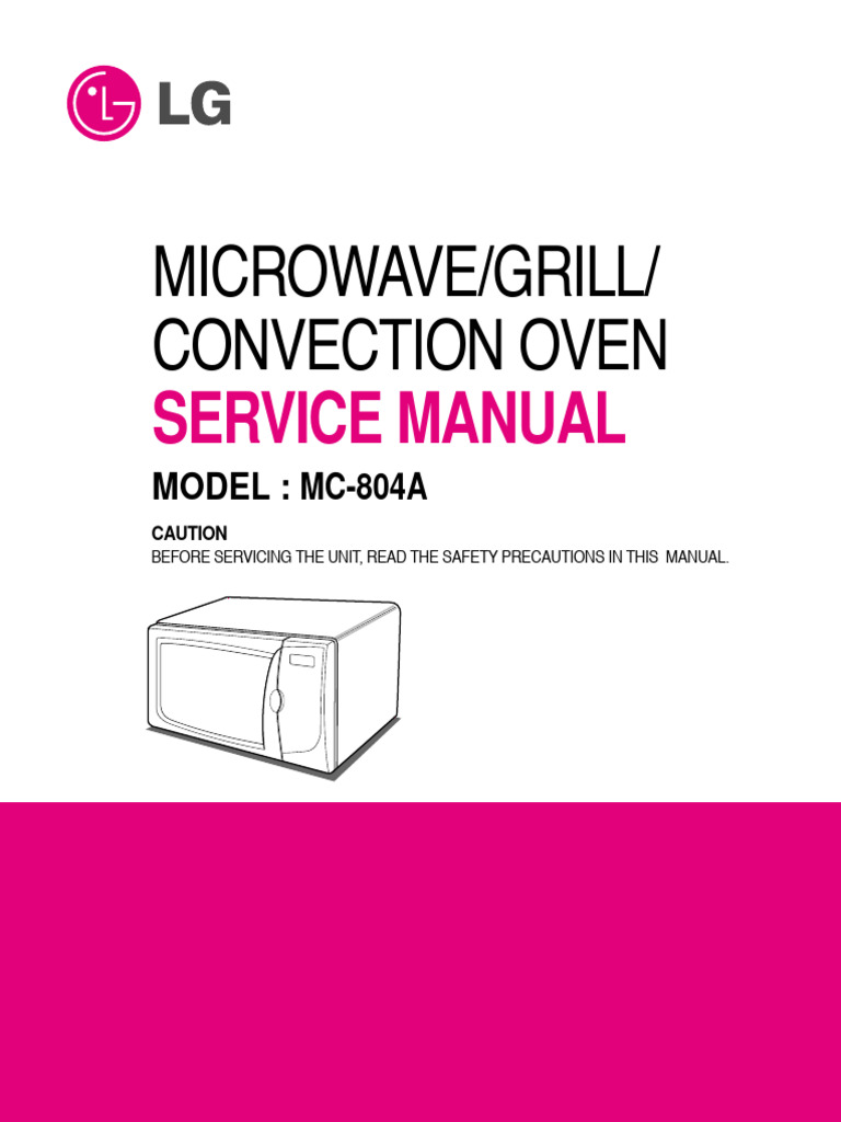 LG - Mc-804a Manual Técnico | PDF | Switch | Relay