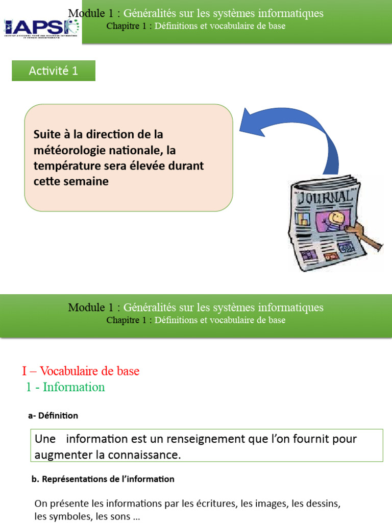 M1 Chap-1 | PDF | Informatique | Matériel informatique