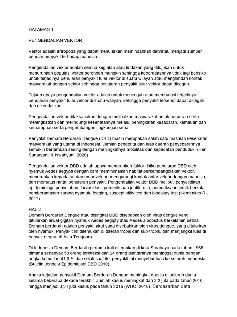 Pengendalian Vektor Rodent Leaflet | PDF