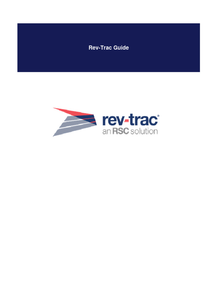 Rev-Trac 8 Web Core Administration Guide | PDF | World Wide Web ...