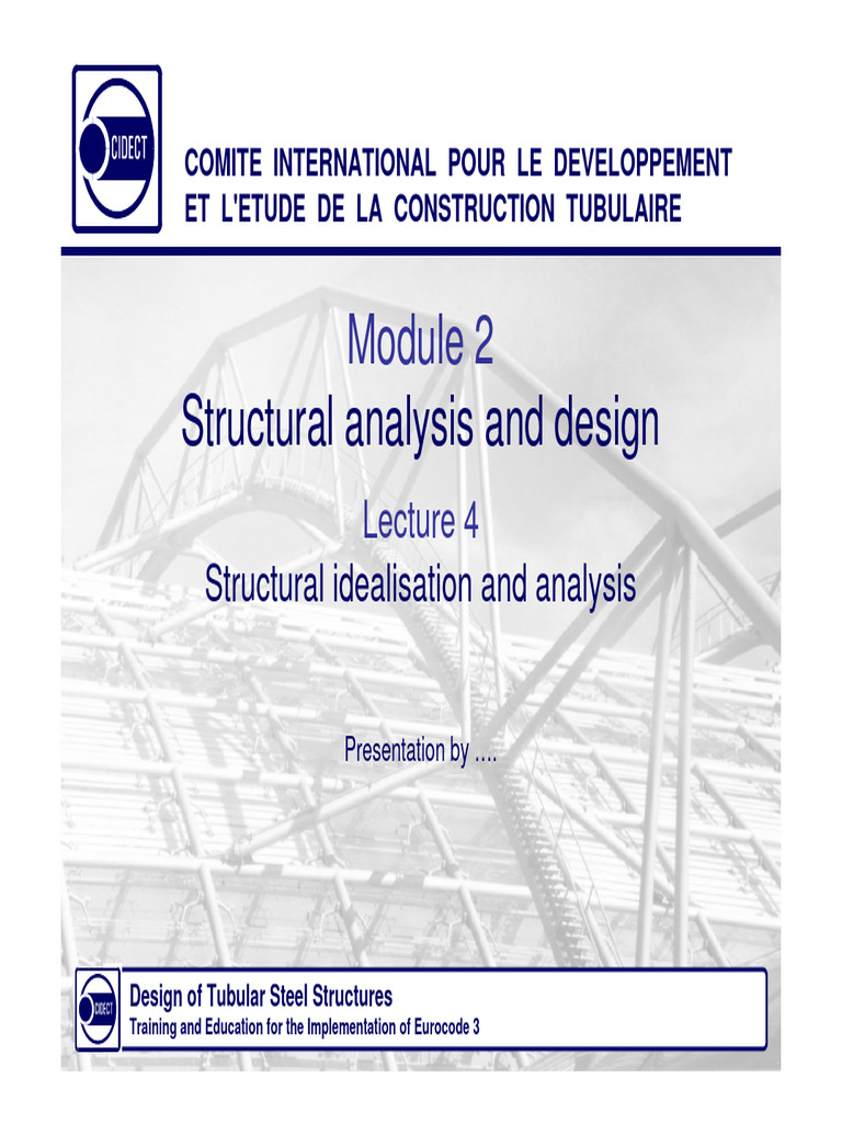 Structural Idealisation and Analysis | PDF | Truss | Elasticity (Physics)