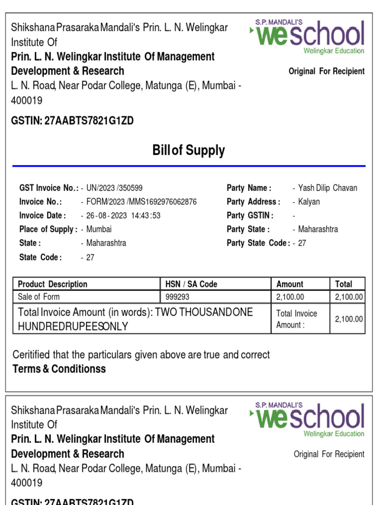 Invoice | PDF | Invoice | Receipt