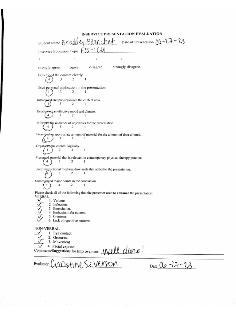 Fss-Icu Inservice | PDF