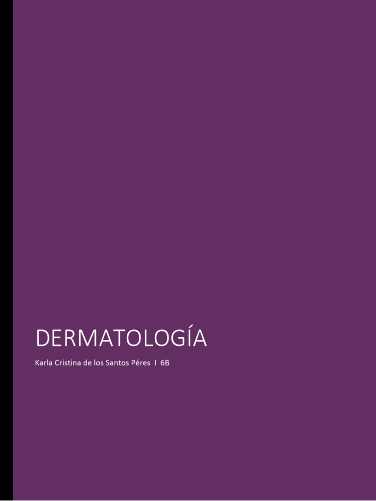 derma final | PDF | Alergia | Candidiasis