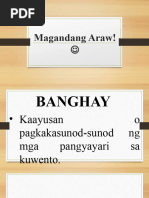 Lesson 5 Banghay | PDF