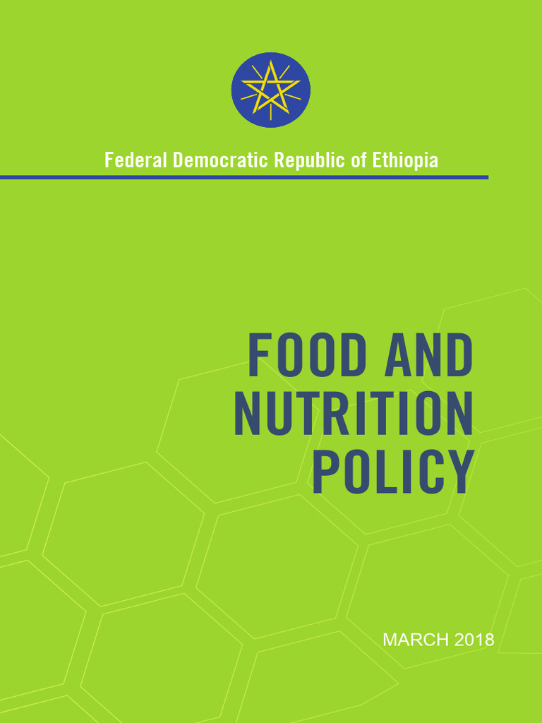 Food and Nutrition Policy | PDF | Food Security | Malnutrition