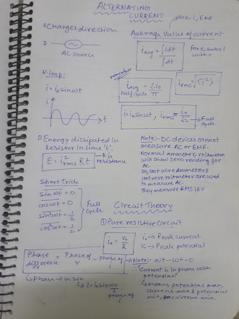 Ac notes (1 | PDF