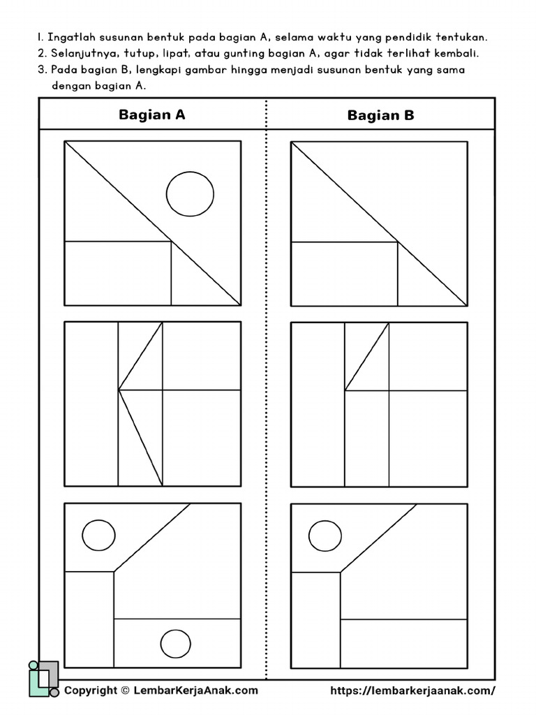 Memori Visual - Gambar Geometri | PDF